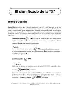 El Significado de la ¨X¨ – Open Air Campaigners USA